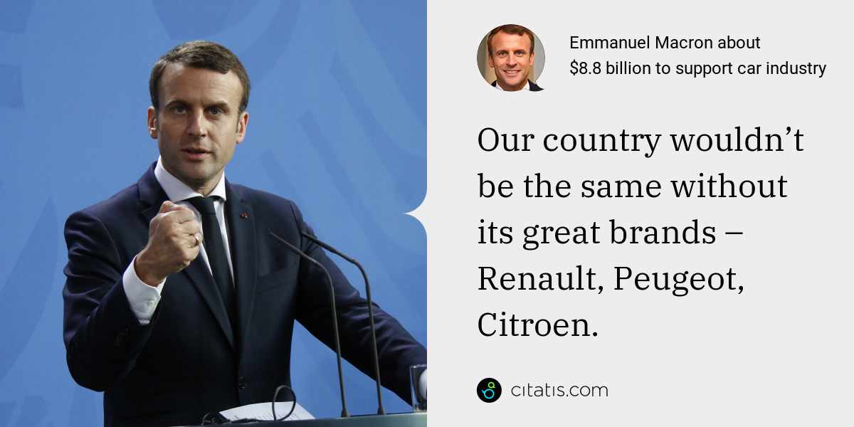 Emmanuel Macron Quotes and Sayings | Citatis