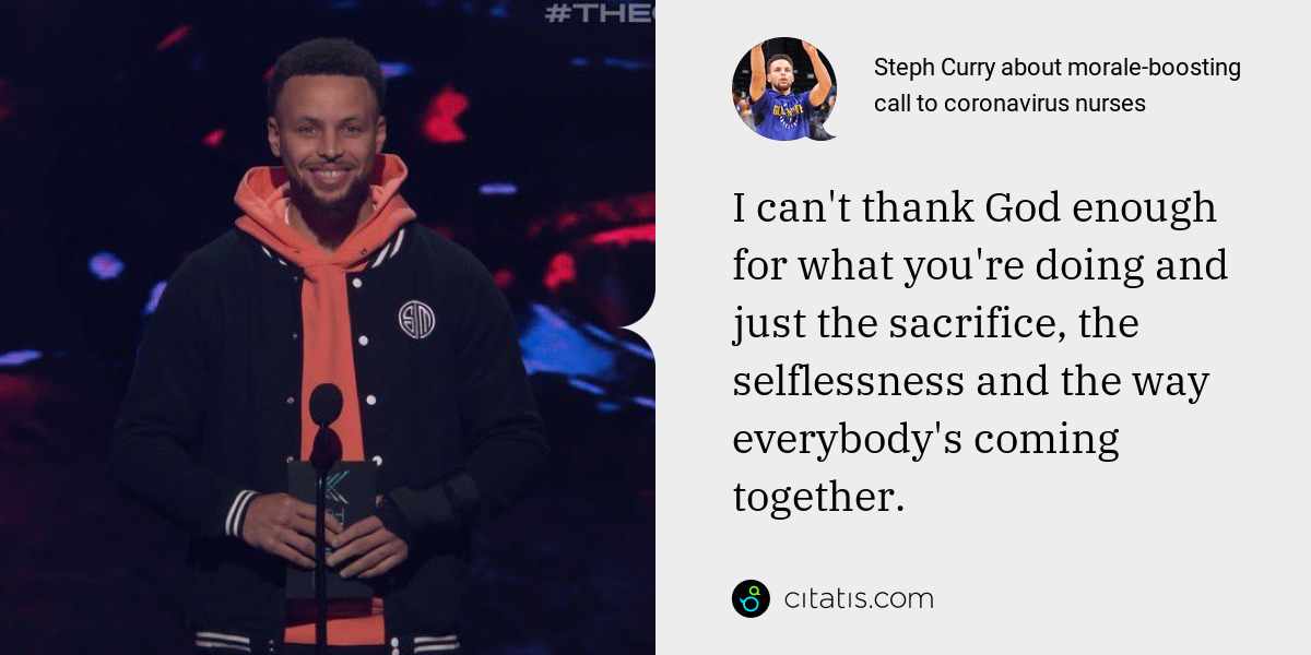 Steph Curry about trash talking during a game | Citatis News