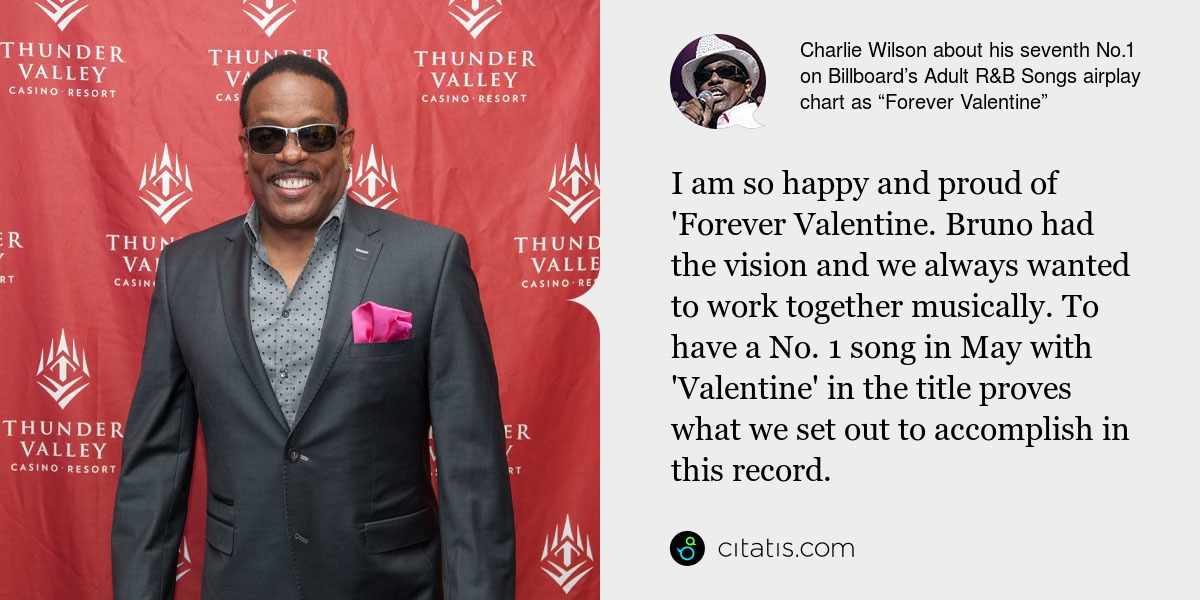 Charlie Wilson (Charles Kent Wilson) Quotes and Sayings | Citatis