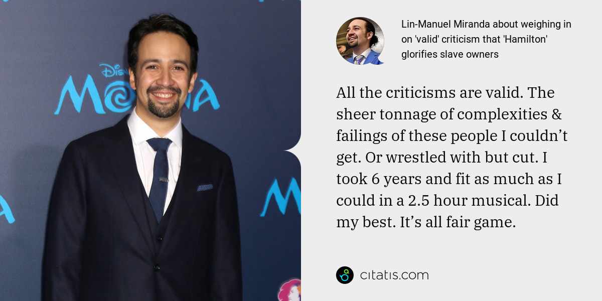 Lin-Manuel Miranda Quotes and Sayings | Citatis