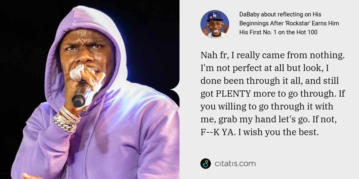 DaBaby (Jonathan Lyndale Kirk) Quotes and Sayings | Citatis