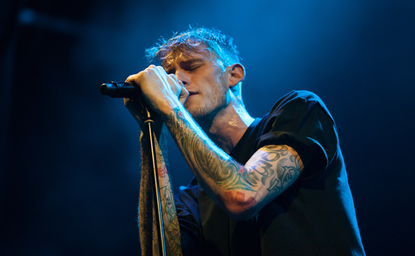 Machine Gun Kelly (Colson Baker) about mourning the death of his father ...