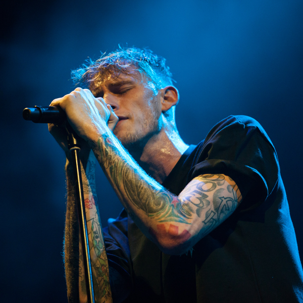 Machine Gun Kelly (Colson Baker) about mourning the death of his father ...